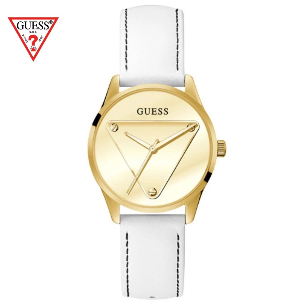 Guess Ladies Emblem Ladies Trend White Colour | Shopee Malaysia