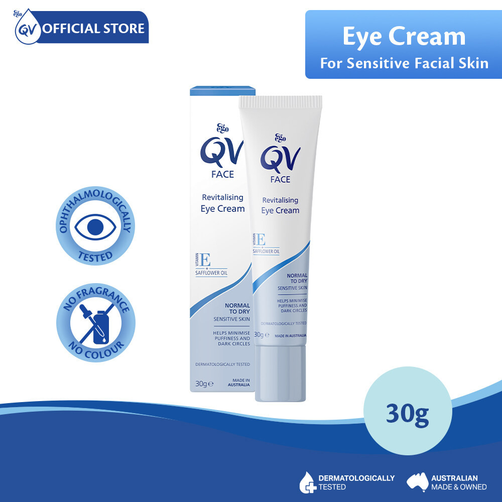 QV Face Refresh Revitalising Eye Cream 30g | Anti-Oxidant | Reduce Dark ...