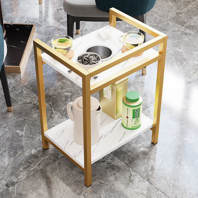 Q-8/Mahjong Tea Table Tea Water Rack Double Layer Mahjong Table Small ...