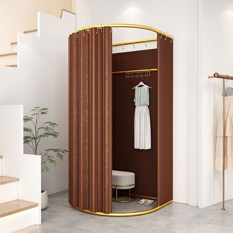 H-Y】Mall Mobile Fitting Room Curtain Changing Room Clothing Store ...