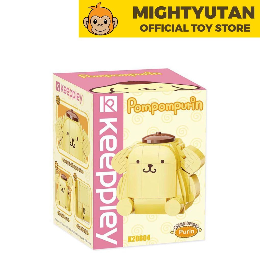 [Original] Keeppley Sanrio Buildable Figure Pompompurin Toys for Kids ...