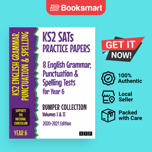 KS2 SATs Practice Papers 8 English Grammar Punctuation And Spelling ...