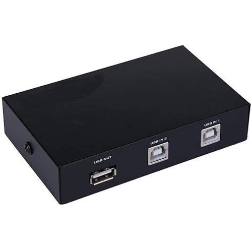 ES-Tune USB switch Manual 2 input 1 output Share printer etc. Distributor selector 2.0 terminal ...