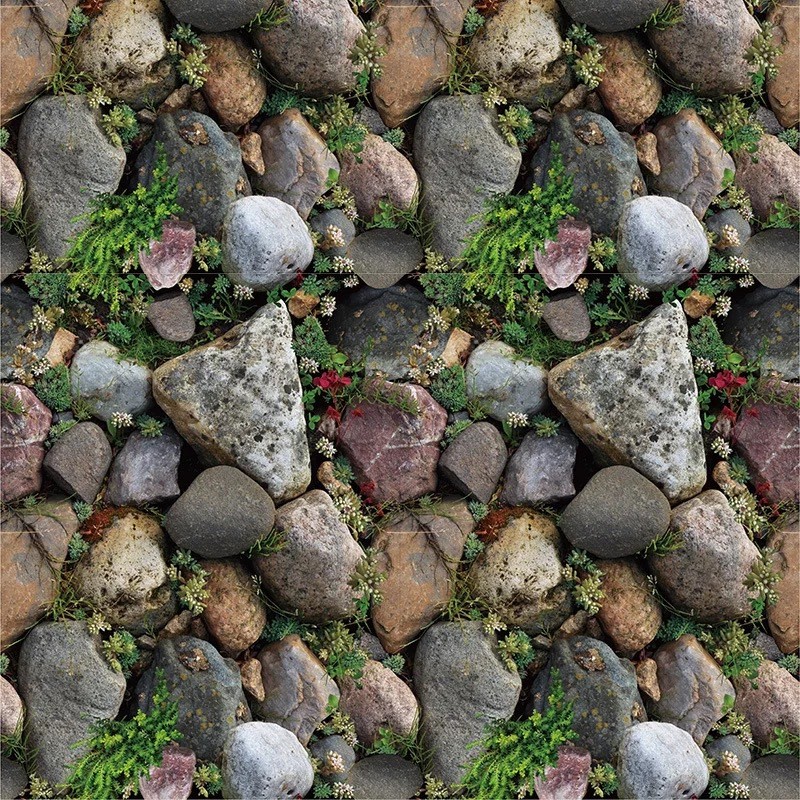 3D 3D Realistic Stone Wallpaper Self-Adhesive Wallpaper for Living Room ...