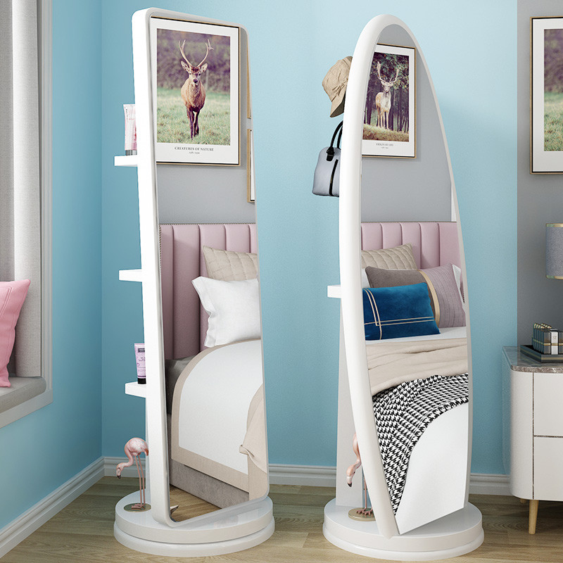 J-H/Minimalist Full-Length Dressing Mirror Floor Mirror for Home ...