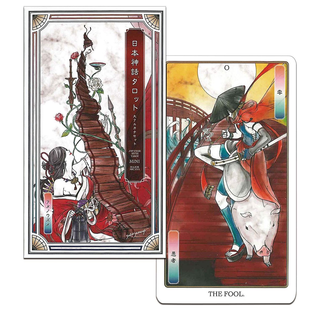 Tarot Card Fortune Telling Japanese Mythology Tarot Mini [Illustrated ...