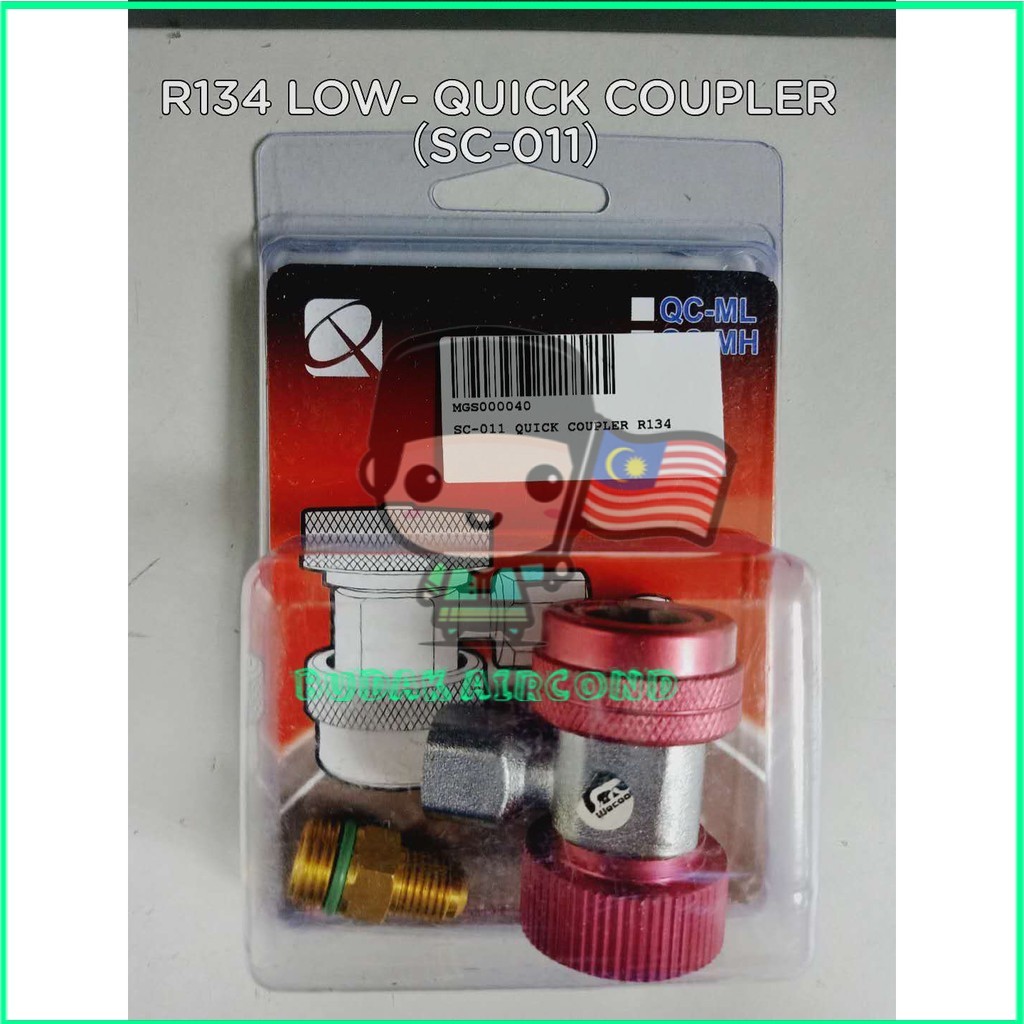 R134A HIGH QUICK COUPLER ADAPTOR CONNECTOR manifold gas connectors ...