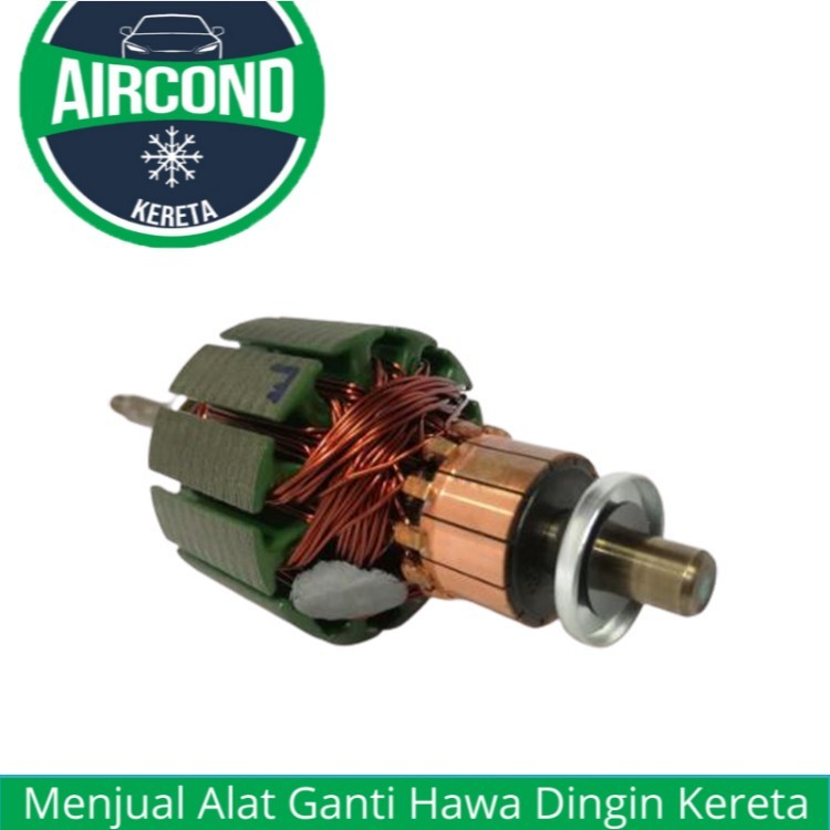 HIGH QUALITY WIRA SAGA DENSO BLOWER ARMATURE WITH CARBON SET AIRCOND ...