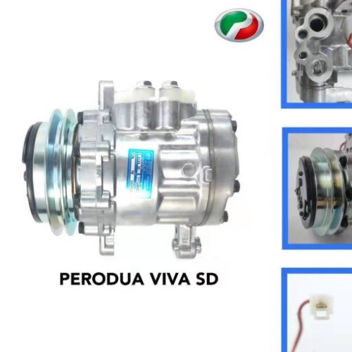 MGC MUGEN COOL ️BARU NEW ️ Perodua Viva Aircond Compressor AFTERMARKET ...
