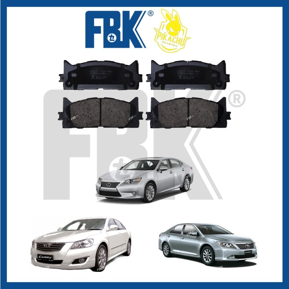 Original FBK Disc Brake Pad Front - Toyota Camry ACV41 ACV40 ACV51 ASV50 Lexus ES250 ES300h ...