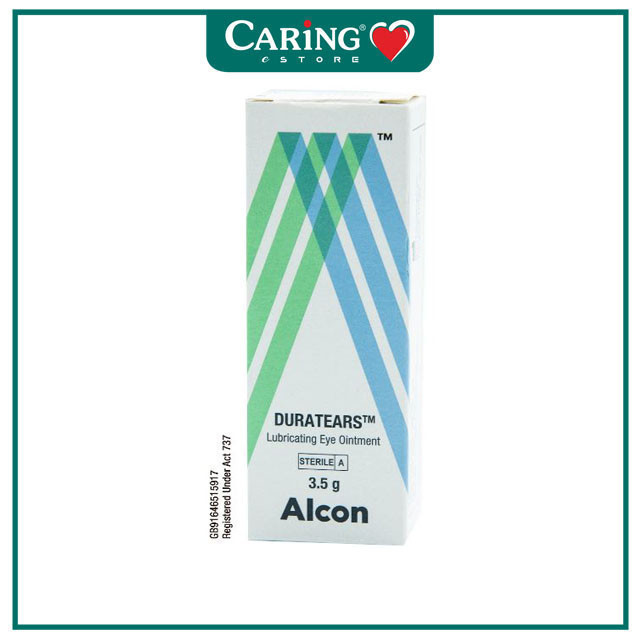 DURATEARS NATURALE STERILE OCULAR LUBRICANT OINTMENT 3.5G | Shopee Malaysia