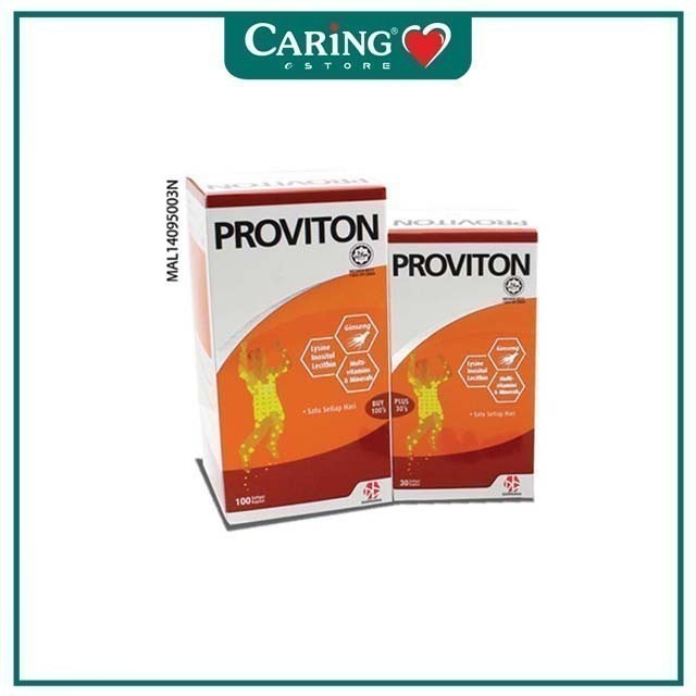 PROVITON 100S + 30S (CARING PHARMACY) | Shopee Malaysia