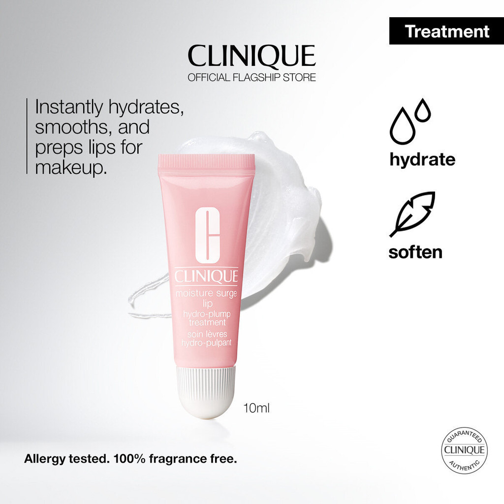 Clinique Moisture Surge Lip Hydro-Plump Treatment 10ml (Lip Balm ...