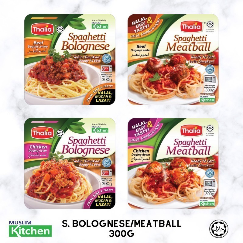 Thalia Spaghetti Bolognese/Meatball 300g | Shopee Malaysia