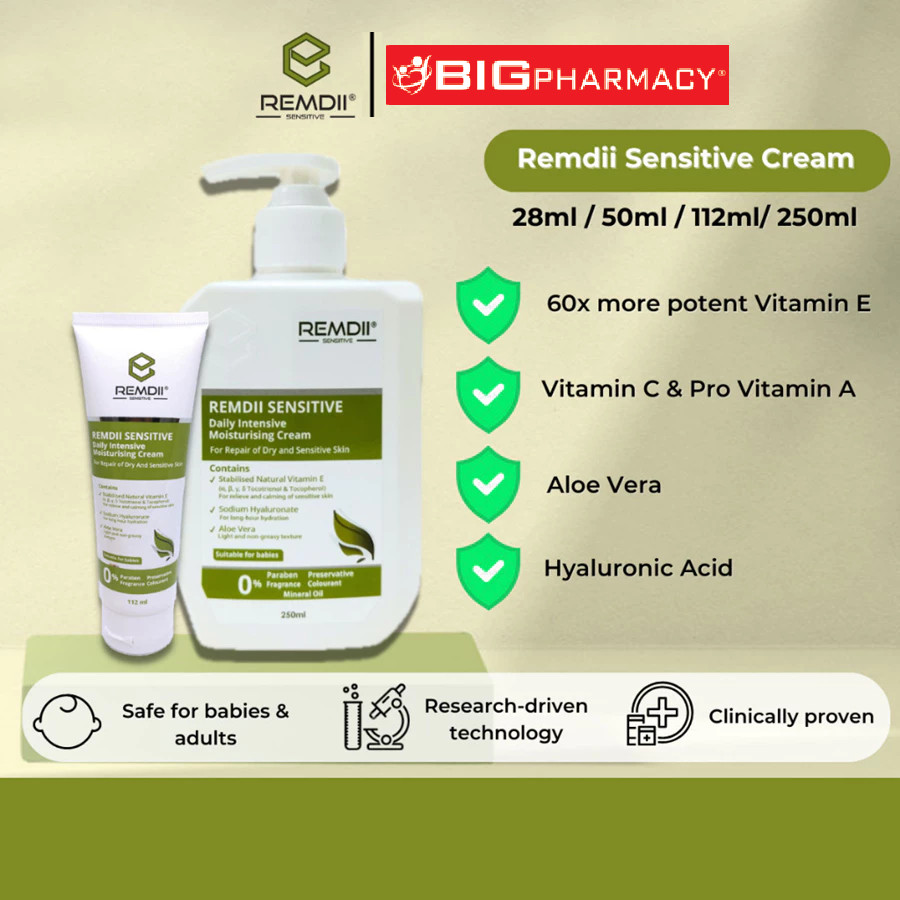 Remdii Intensive Moisturizing Cream 28/50/112/250ml | Shopee Malaysia