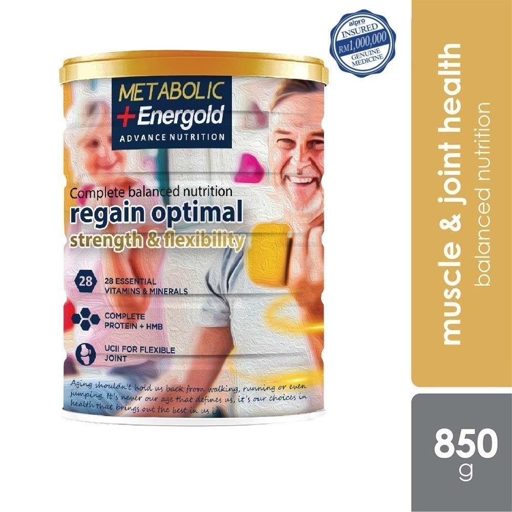 Alpro Pharmacy Exclusive - Metabolic + Energold 850g | For Muscle ...