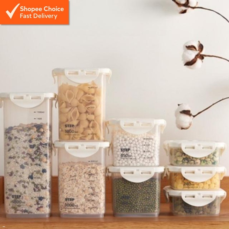 [Shopee Choice]Plastic Transparent Clam-shell Food Storage Box ...
