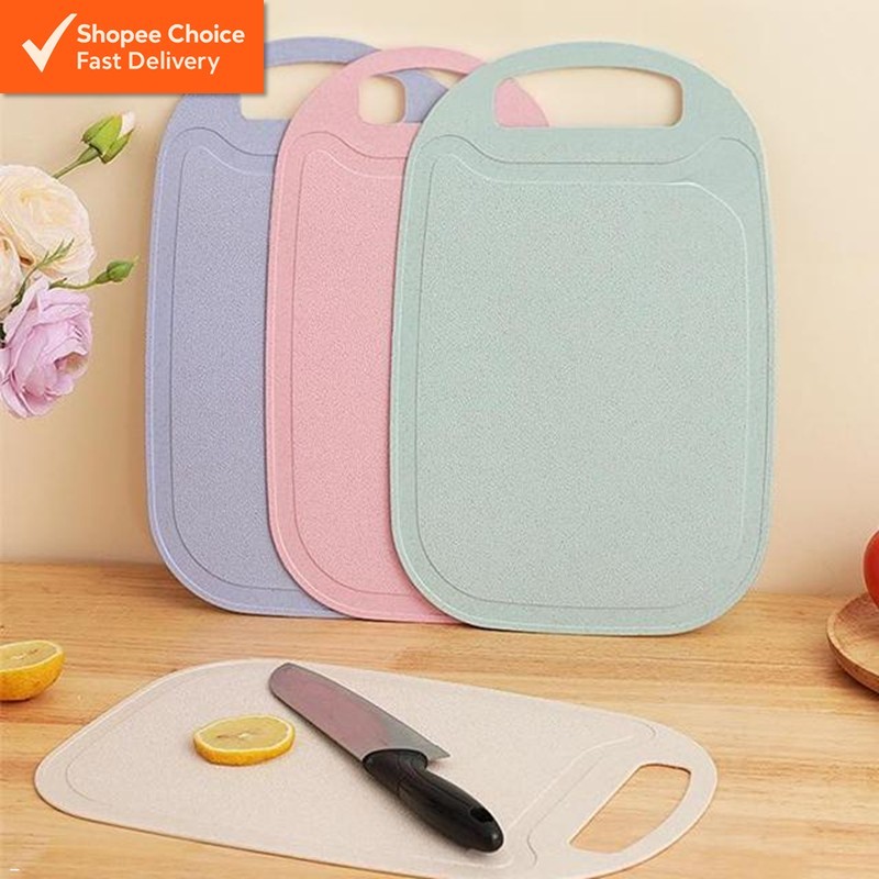Eco-Friendly Organic Wheat Straw Chopping Board – Durable, Lightweight ...