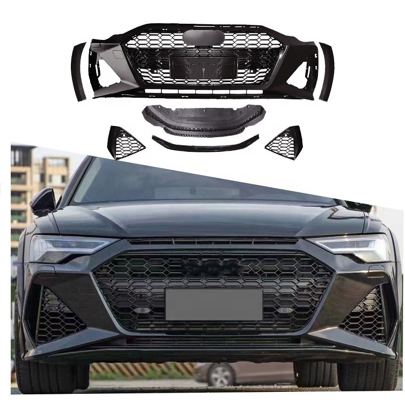 RS Style Body kits for audi facelift A6 Allroad C8 2019-2022 front bumper rear bumper rear ...