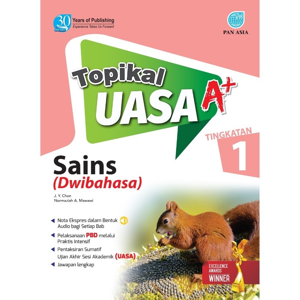 Pan Asia: Topikal UASA A +: Sains + Science: Tingkatan + Form 1 ...