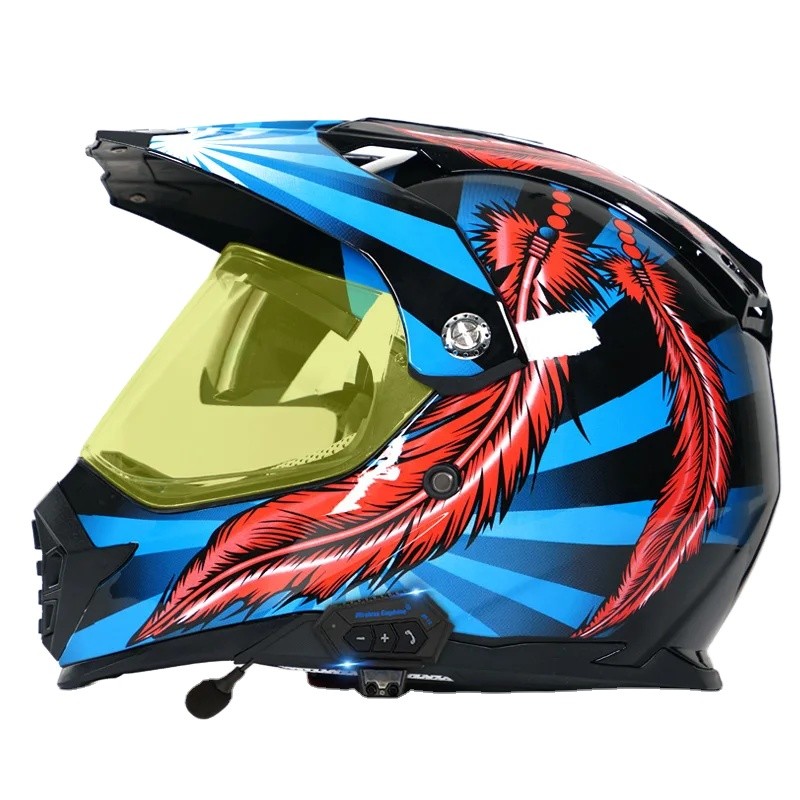 Smart helmet motorcycle with blue-tooth certified helmet motorcycle ...