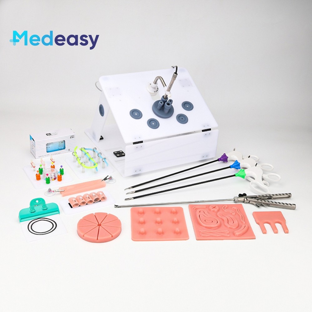 New Single Port Laparoscopy Trainer Set with 0/30 Degree HD Endoscope ...