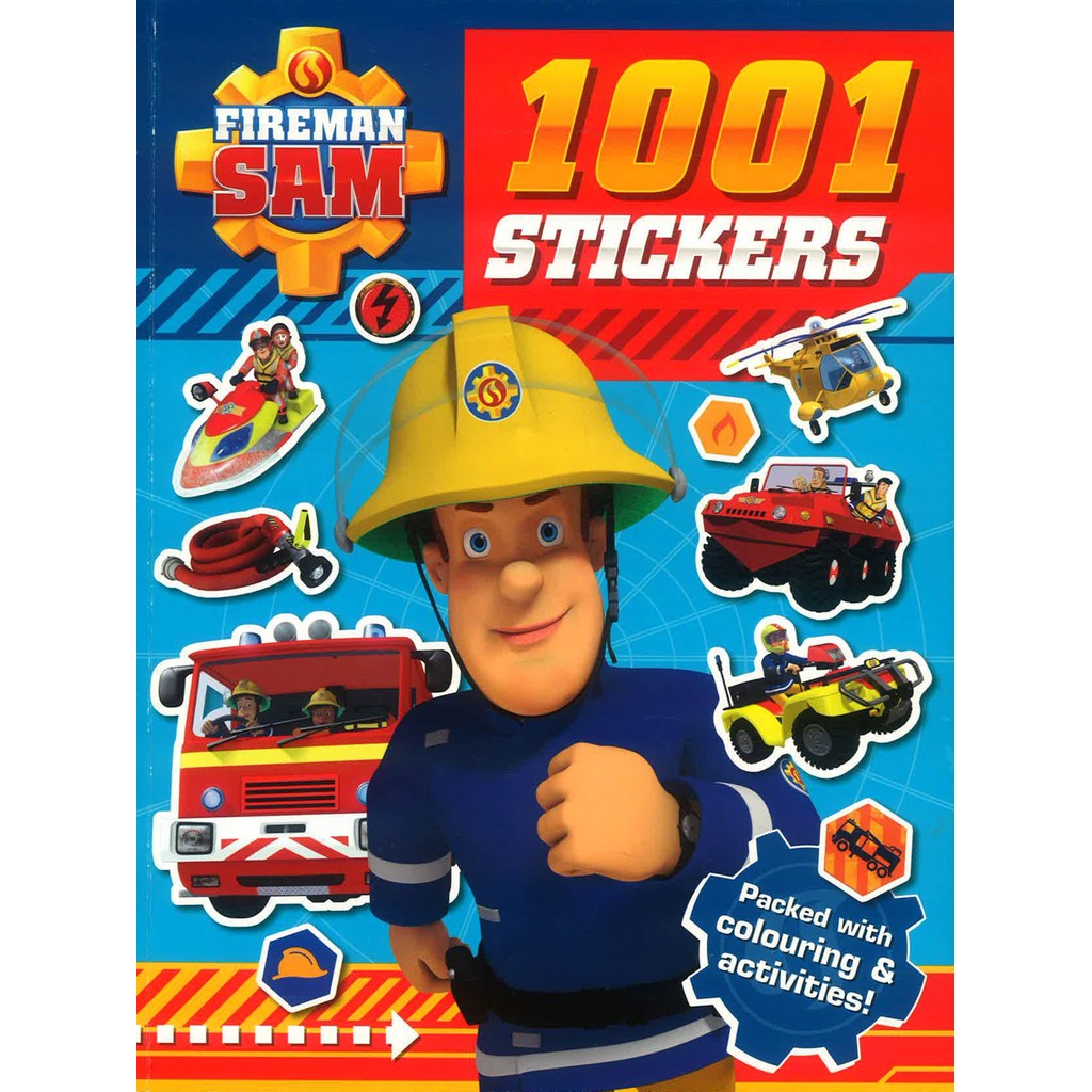 (BBW) FIREMAN SAM: 1001 STICKERS (ISBN: 9781405296199) | Shopee Malaysia