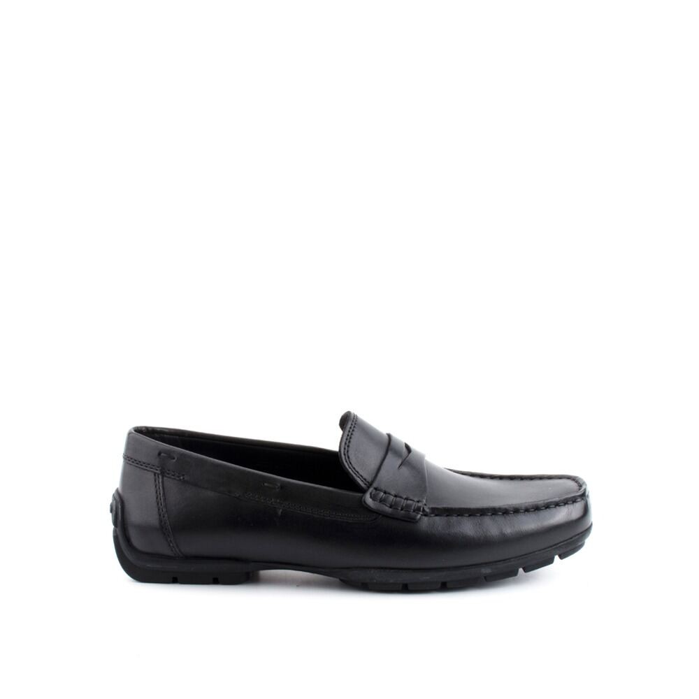 GEOX Men Moner W 2fit Slip On Leather Loafers - Black U44Q6D-00043 ...