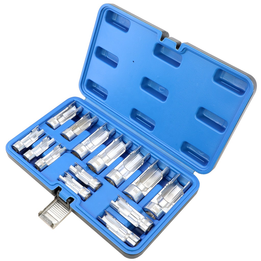 Diesel Injector Fuel Line Socket Set Difficult Access Flare Nut Wrench ...
