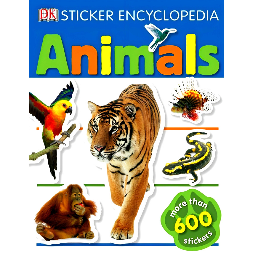 (BBW) STICKER ENCYCLOPEDIA: ANIMALS: MORE THAN 600 STICKERS (ISBN ...