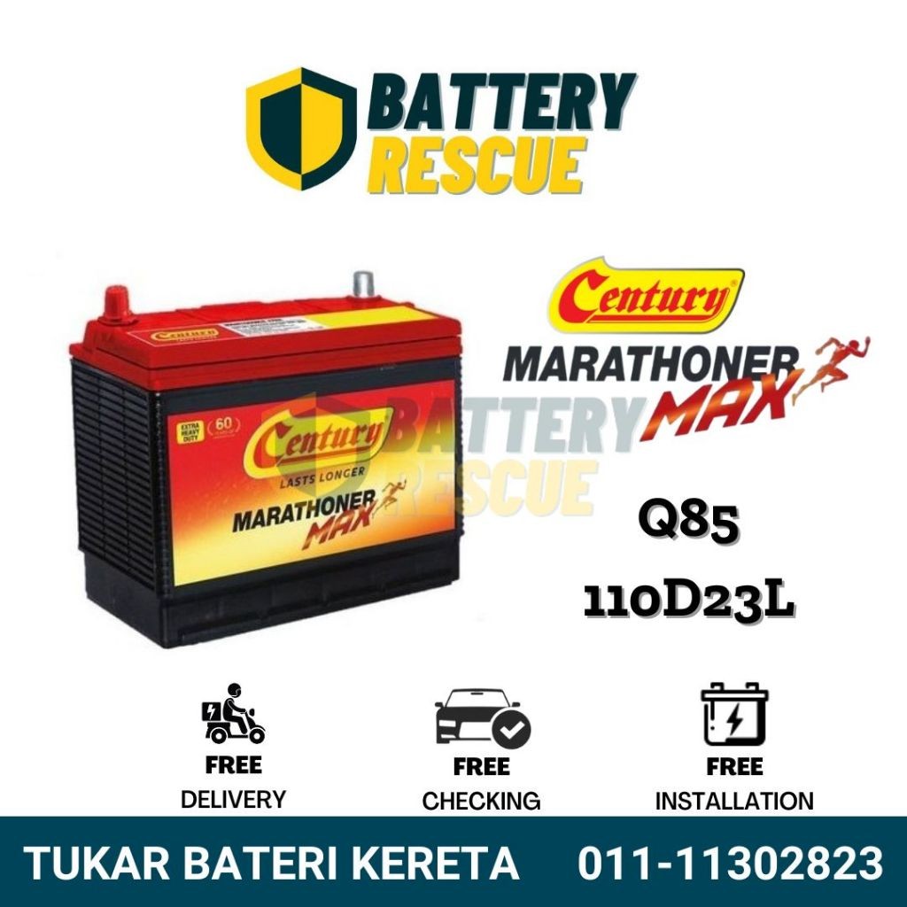 [Installation Available] Q85 | 110D23L | Century Marathoner Max EFB ...