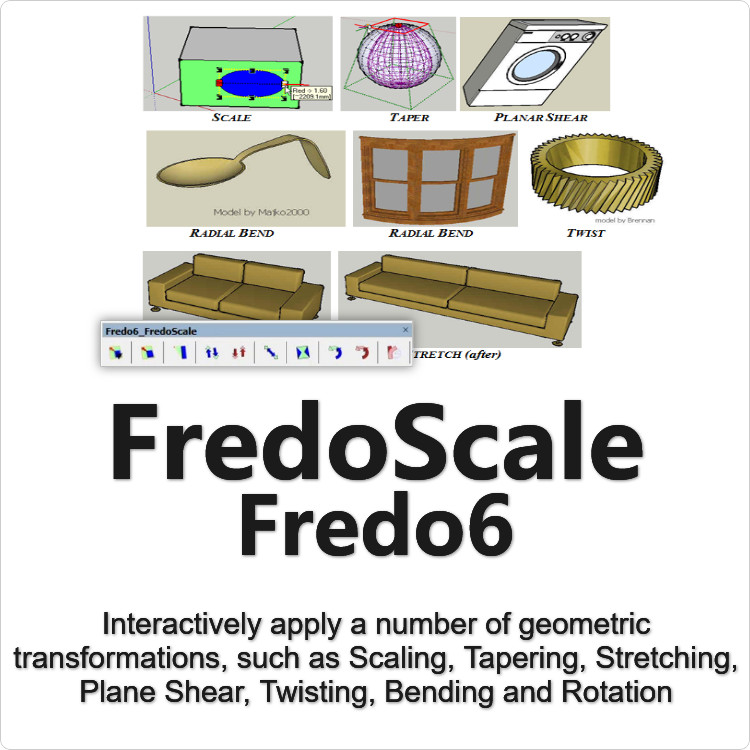 Fredo6.Fredo Scale | SketchUp Extension | Shopee Malaysia