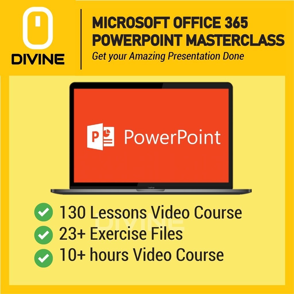 💎[Instant Delivery][Video Course] Microsoft PowerPoint MasterClass Office 365 | Excel Class ...