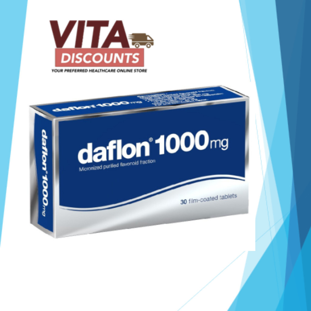 [KEKUATAN 1000MG] [ORIGINAL WITH HOLOGRAM] DAFLON 1000MG TABS 30S EXP08 ...