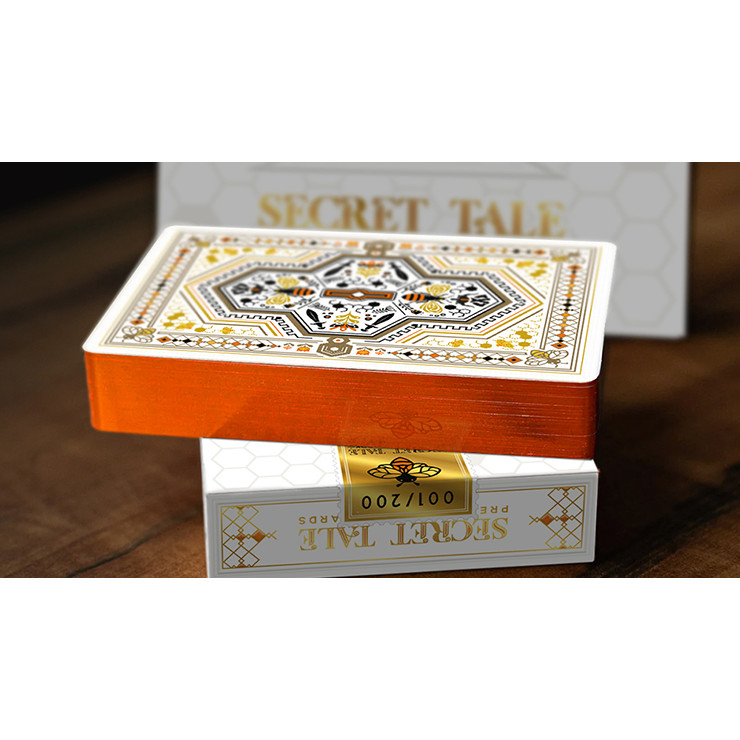 Secret Tale Ragnar MINI White Bee Playing Cards CARDSSECRET_RAGMINI ...