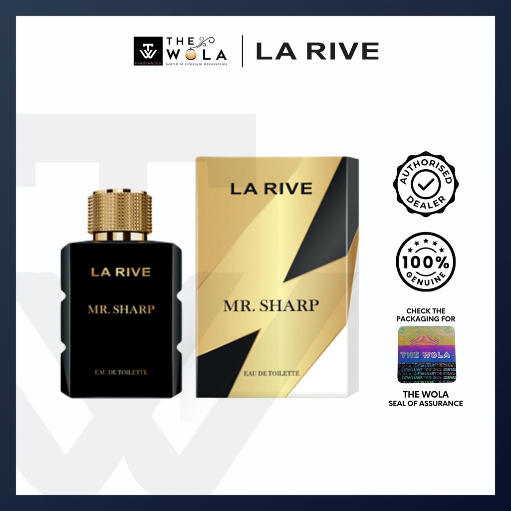 La Rive Mr Sharp Edt 100ml Perfume For Men | Shopee Malaysia