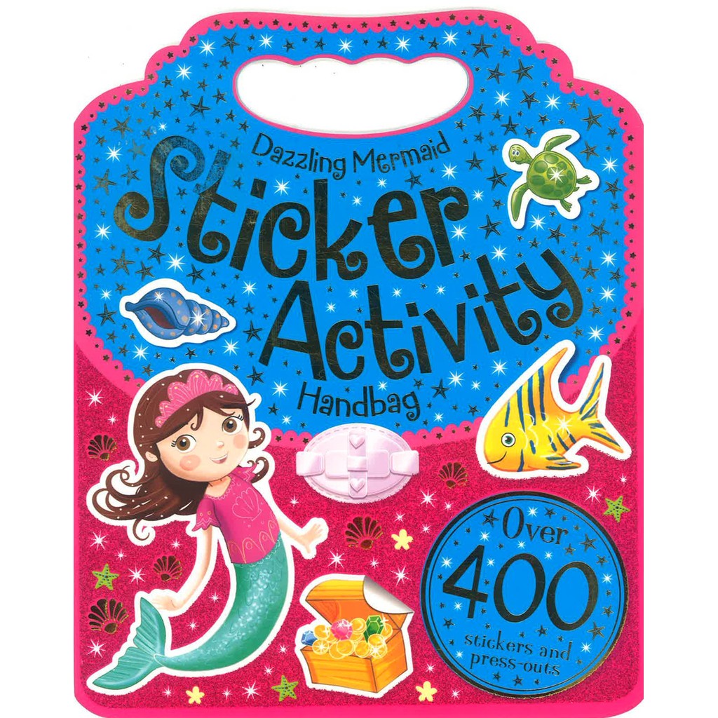 (BBW) DAZZLING MERMAID STICKER ACTIVITY HANDBAG (ISBN: 9781784408718 ...