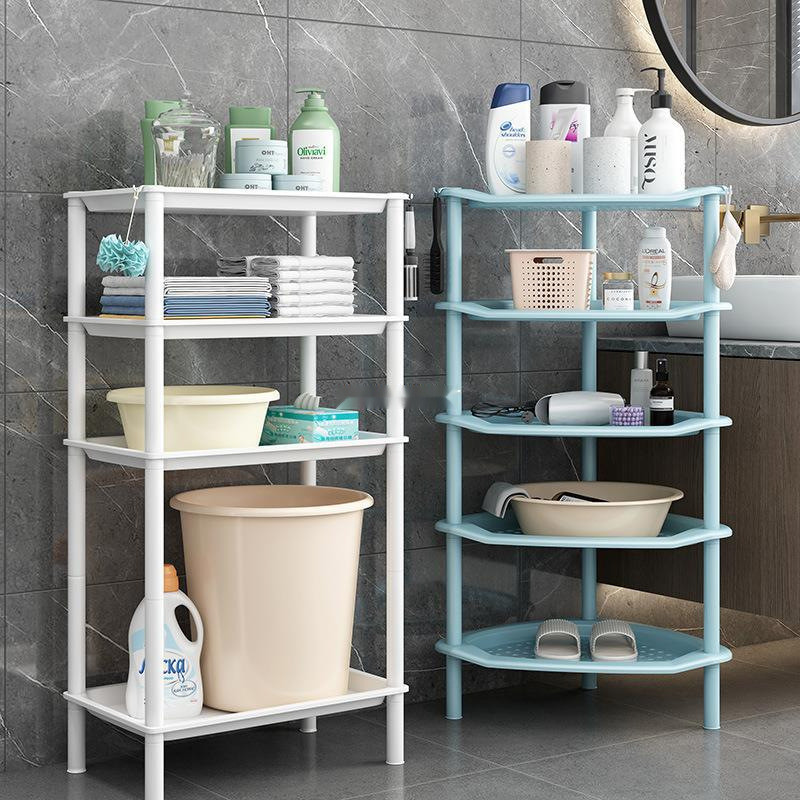 Q-8/Toilet Washbasin Bathroom Shelf Washstand Toilet Plastic Storage ...