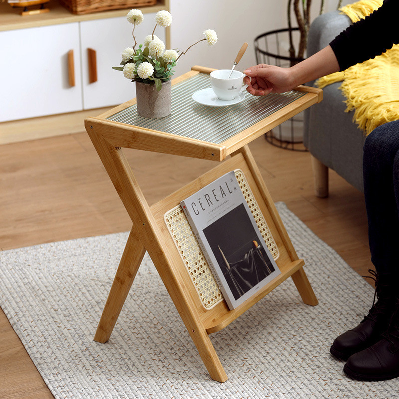 JY-8/Sofa Side Table Living Room Rattan Japanese Style Small Coffee ...