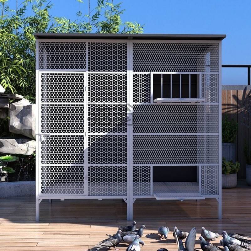 JY-8/F Its Paint Craft Anti-Rust Assembled Pigeon House Dovecote Pigeon ...