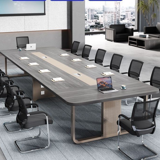 Q-8/New Modern Simple Conference Table Office Table and Chair ...