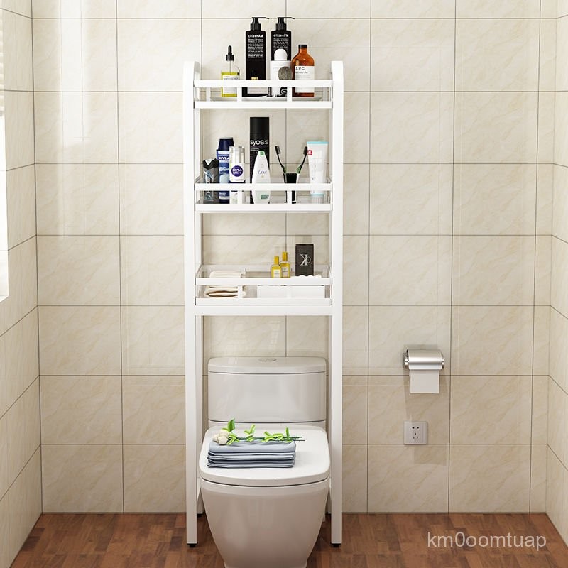 M/Toilet Storage Rack Stainless Steel Bathroom Floor-standing Washroom ...