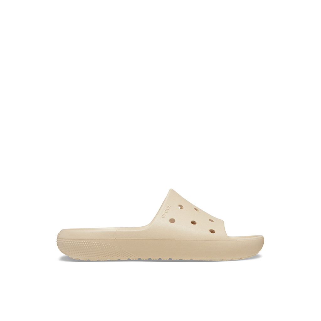 Crocs - Classic Crocs V2 Slides (Unisex - Shitake) | Shopee Malaysia