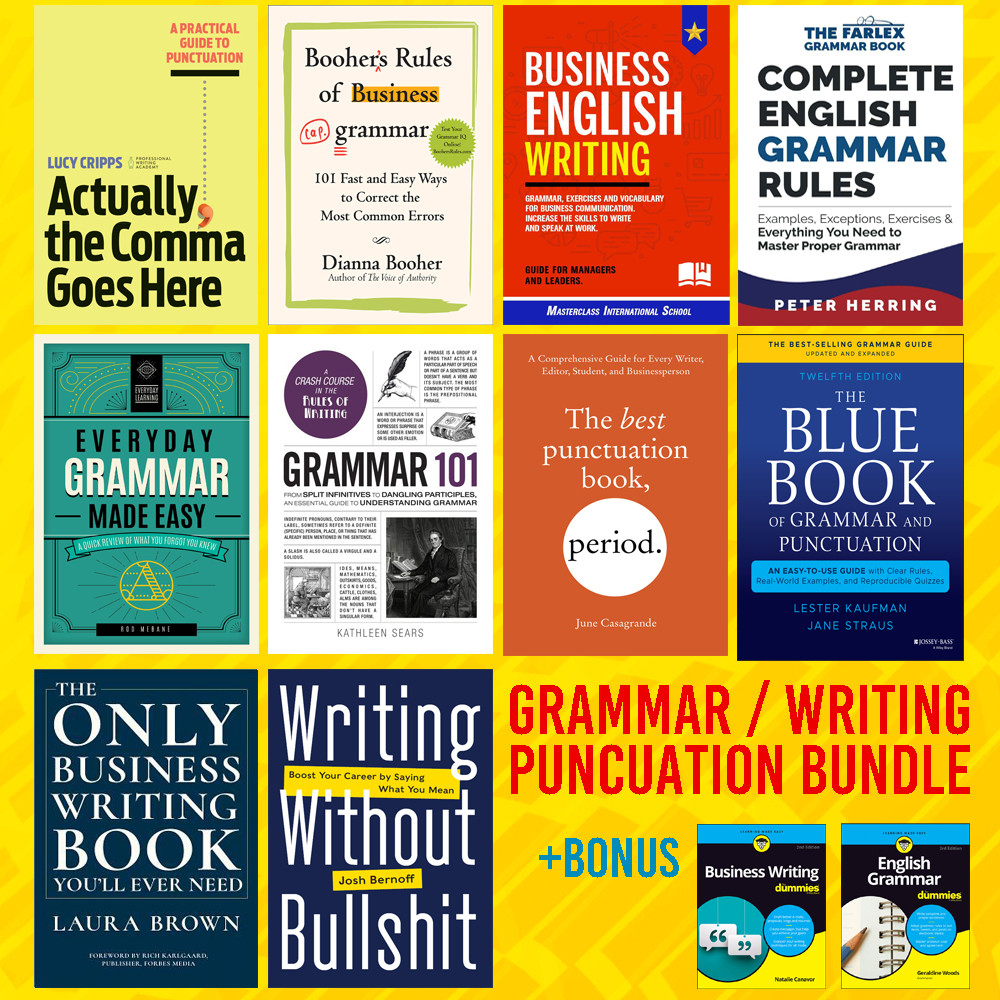 Better English Grammar Punctuation Vol 1 Bundle | Improve | Book ...