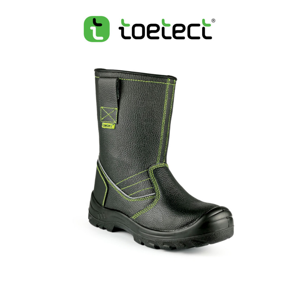 Toetect Men High Cut Safety Shoe Toe-SR1010 | Shopee Malaysia