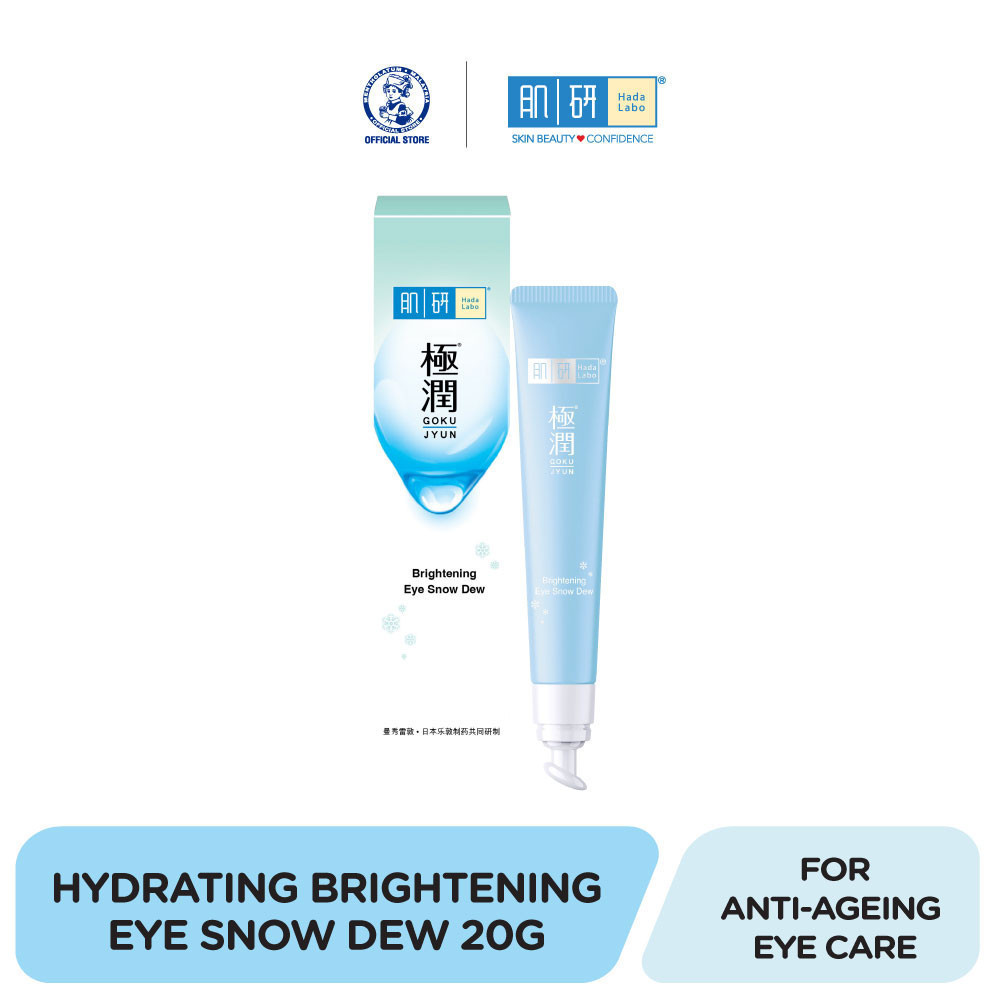 Hada Labo Hydrating Brightening Eye Snow Dew (20g) | Shopee Malaysia