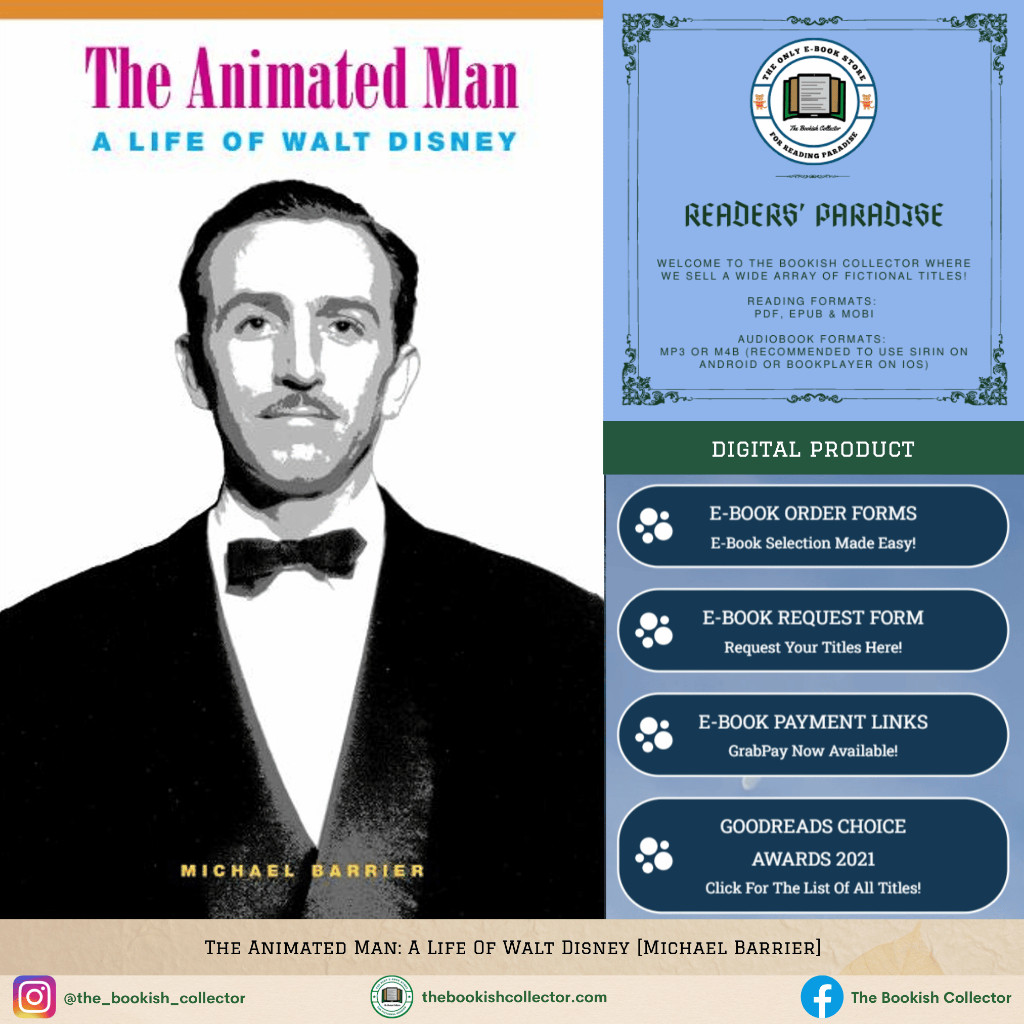 The Animated Man: A Life Of Walt Disney [Michael Barrier] | Shopee Malaysia