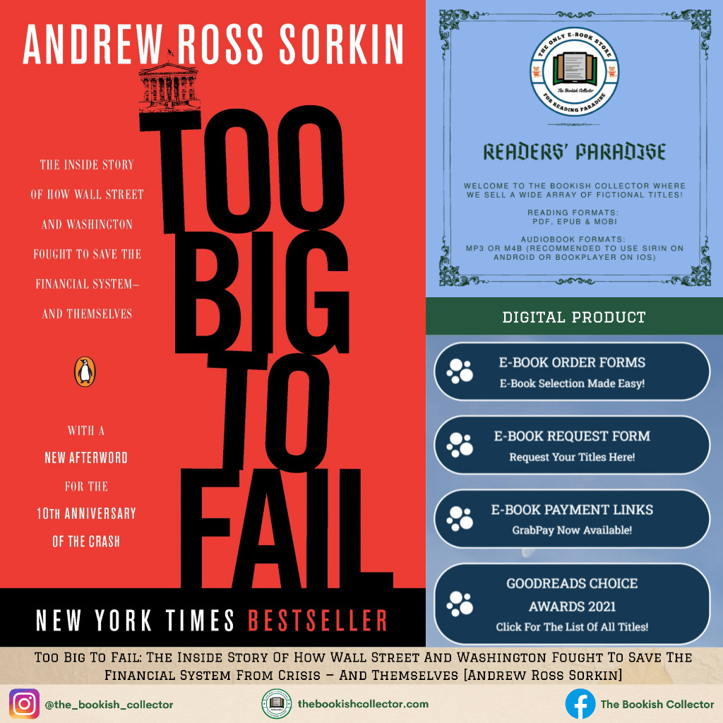 Too Big To Fail [Andrew Ross Sorkin] | Shopee Malaysia