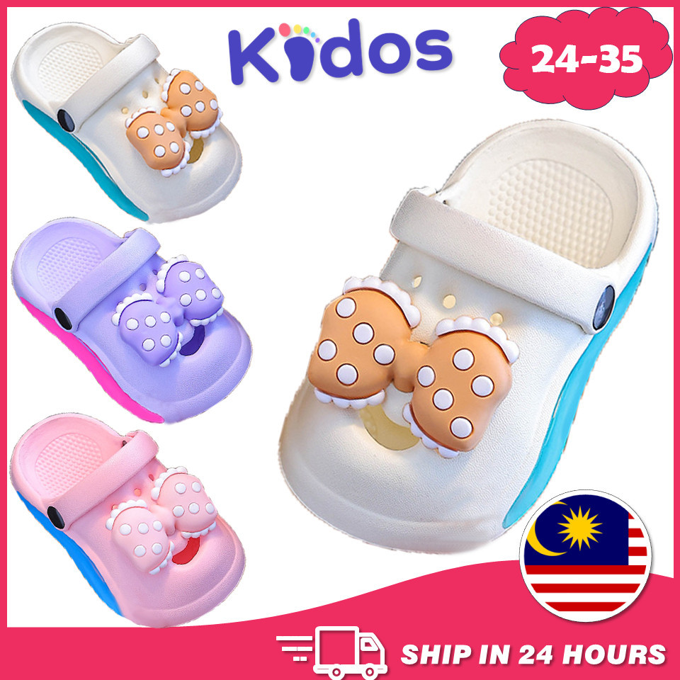 24-35 BaoTou Shoes Cutest Baby Ribbon Design for Kids Girls Sandals ...