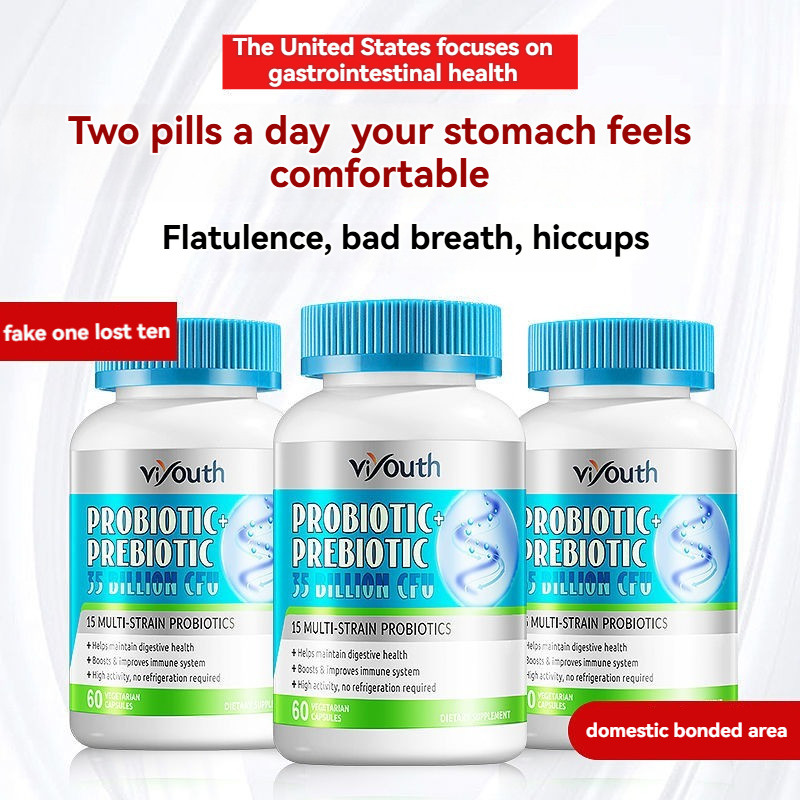 【2025 new model】VIYOUTH Active Probiotics Capsule 60 capsules/bottle for regulating stomach and ...
